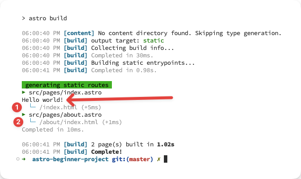 Chapter 1: Build your first Astro Application | Understanding Astro Chapter 1: Build your first Astro Application | Understanding Astro